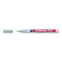 Ανεξιτηλος Μαρκαδορος Edding 751 Ασημι Χρωμα - Marker (ANA.EDD0502)