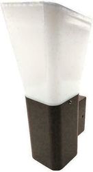 Eurolamp Array Απλικα Τοιχου Τετραγωνη Ε27 96x122x250 Ip54 Γκρι 145 ...