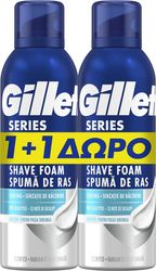 Αφρος Ξυρισματος Gillette Series Cooling (200+200ml) - Αφροι ξυρισματος ...