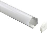 Geyer Προφιλ Αλουμινιου Al601 Για Ταινια Led Εως 10mm - Λαμπες (ANA ...