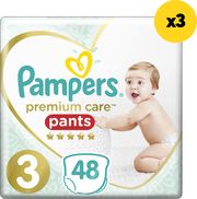 Πανες Pampers Premium Pants No3 3x48 Jumbo - Πανες μωρου (ANA.PNS0593)