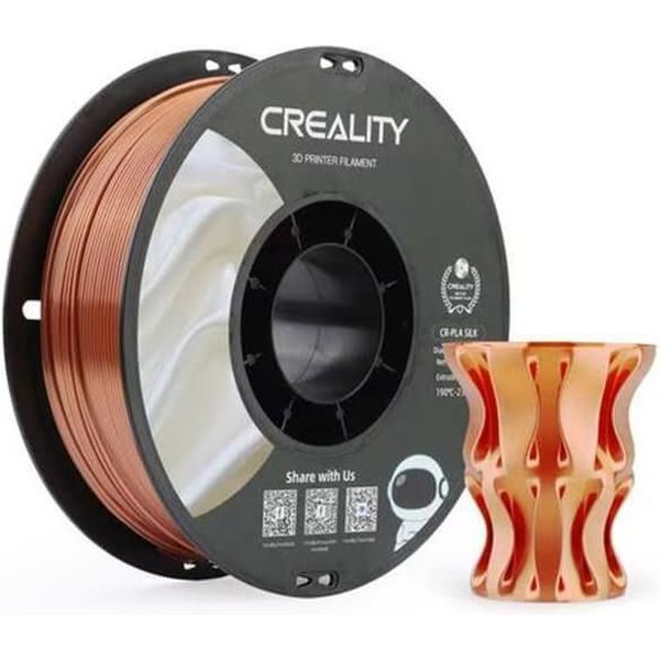 Creality cr-pla Silk Red Copper, 3d Printer Filament Glossy, 1 Kg Spool ...