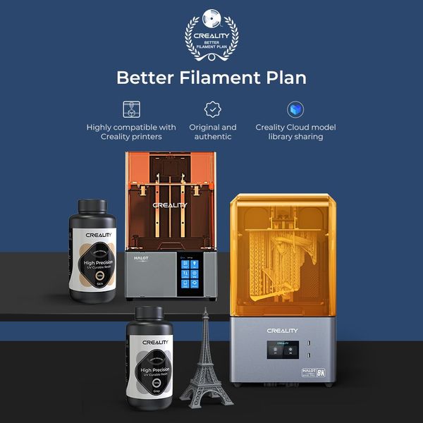 Creality Lcd 8k High Precision Uv Curable Resin - Orange - 3d printer ...