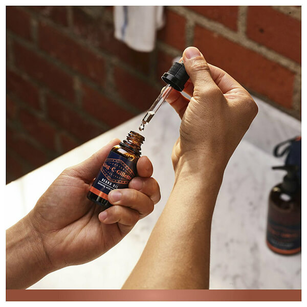 King C Gill Beard Oil 60ml (30ml X2) - Αφροι ξυρισματος (ANA.GLT0201)