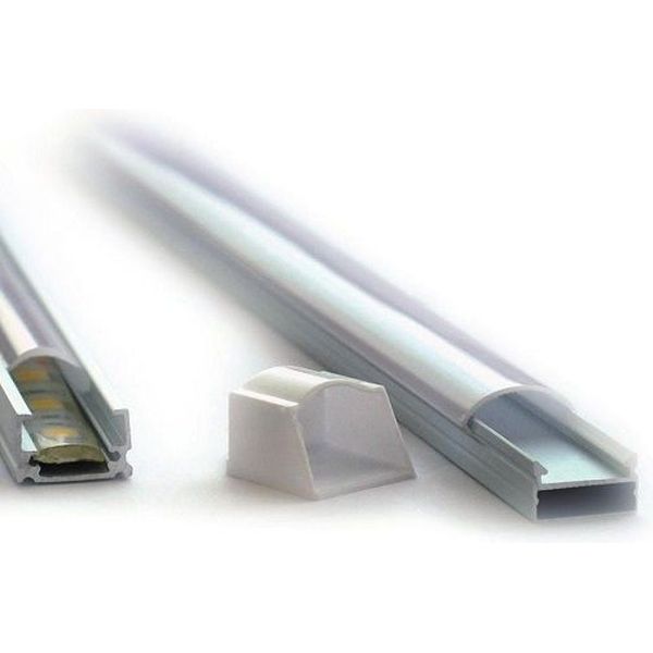 Geyer Προφιλ Αλουμινιου Al601 Για Ταινια Led Εως 10mm - Λαμπες (ANA ...