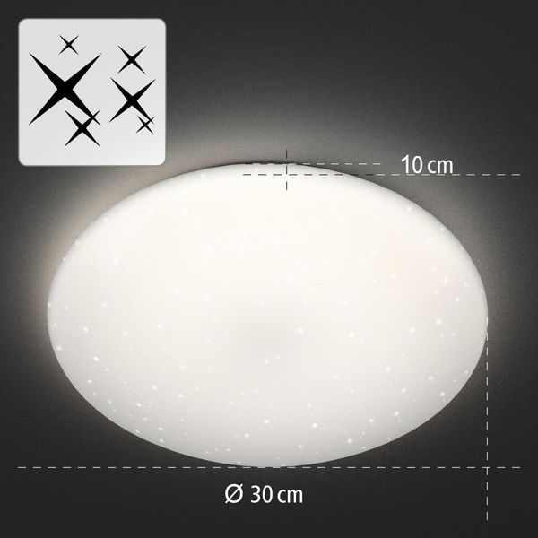 Led Φωτιστικο Οροφης Hama "glitter" Wlan Φ30 Cm Hama-176604 - Φωτιστικα ...