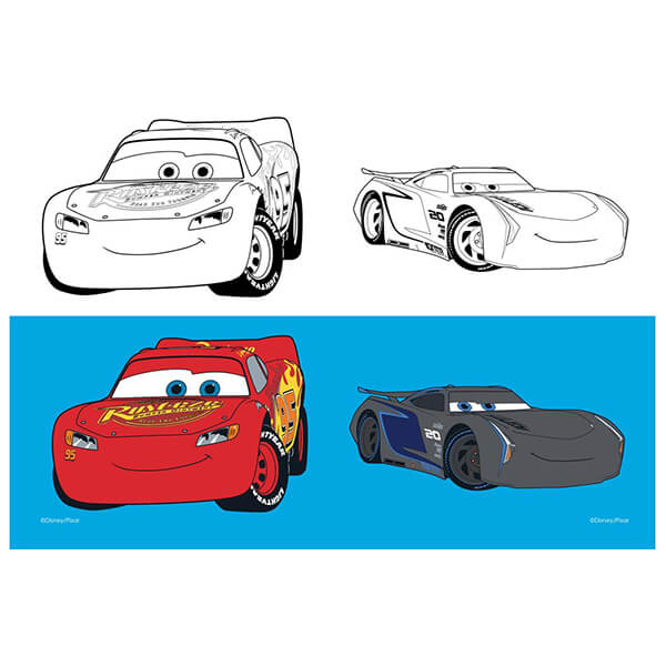 Τετραδιο Καρφιτσα Disney Cars 17x25 001 40 Φυλλα - Τετραδια (ANA.MST0071)