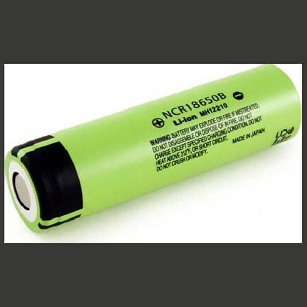 Rechargeable Battery Panasonic 18650 Ncr18650-b, 3400mah, Li-ion ...