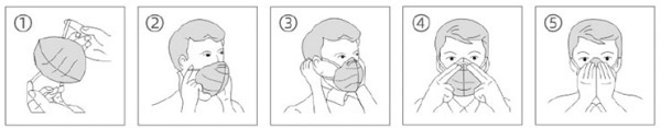 Μασκες Προστασιας Προσωπου Kn95 Ffp2 Respirator Mask 10-pack - Μασκα ...