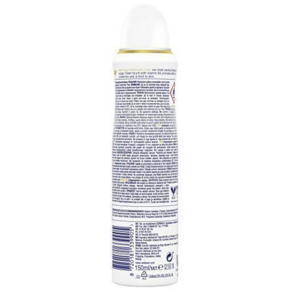 Αποσμητικο Dove Spray Adv Clean Touch 150ml - Αποσμητικα (ANA.PRC2683)