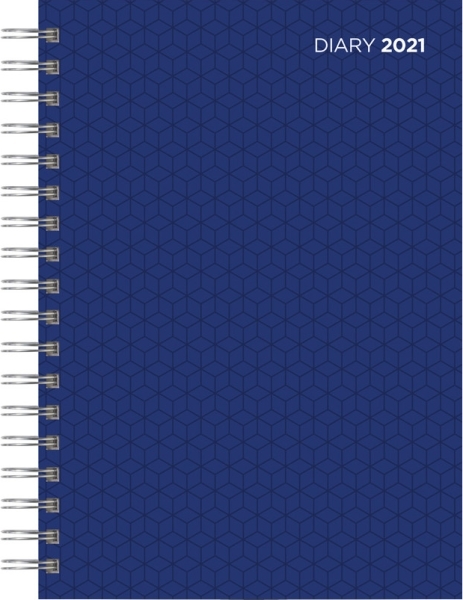 Ημερολογιο Ημερησιο 2021 Spiral 210 16.6 X 23.8 Μπλε - Ημερολογια (ANA ...
