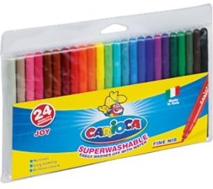 Carioca Μαρκαδοροι 24τεμ Joy Box - Marker (ANA.CAR0009)