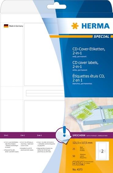 Ετικετες Cd Εξωφυλλα Inkjet Array Laser Array Copy 25 Φυλλα/50 Τεμαχια ...
