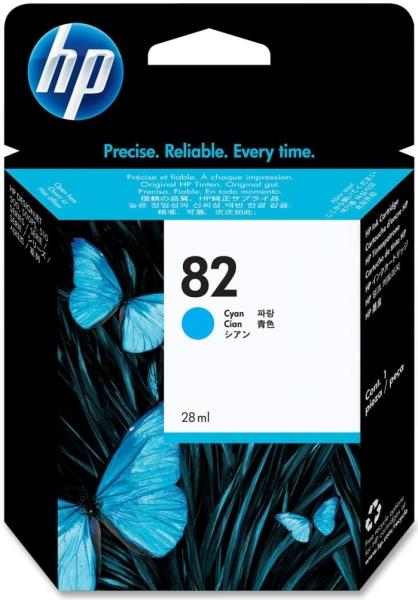 Γνησιο Μελανι Hewlett Packard Array No.82 Για Dnj500/ps/800/ps Cyan ...