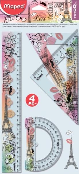 Σετ Χαρακες Maped Paris - Οργανα σχεδιου (ANA.MAP02284)