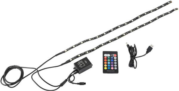 Usb Rgb Led Strip 2 X 50 Cm - Λαμπες (ANA.MXT0001)