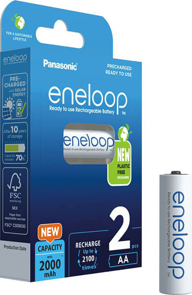 Panasonic Eneloop R6 Aa 2000mah Bk-3mcde/2be - Μπαταριες (ANA.NLP0277)