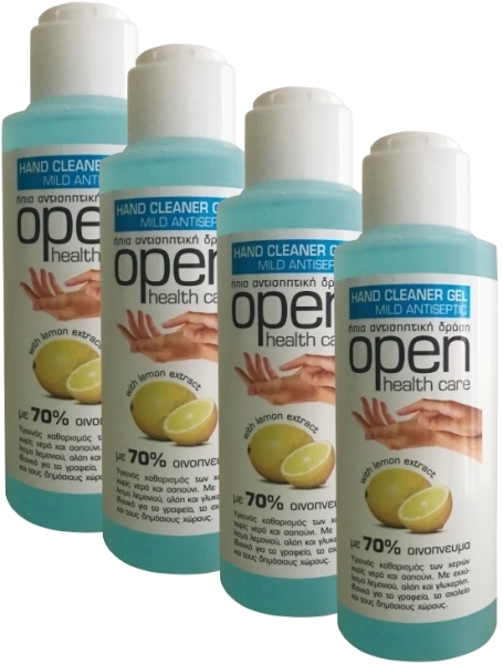 Αντισηπτικο Gel Χεριων Open Array 110ml 4 Τμχ - Αντισηπτικα (ANA.PRC0059)