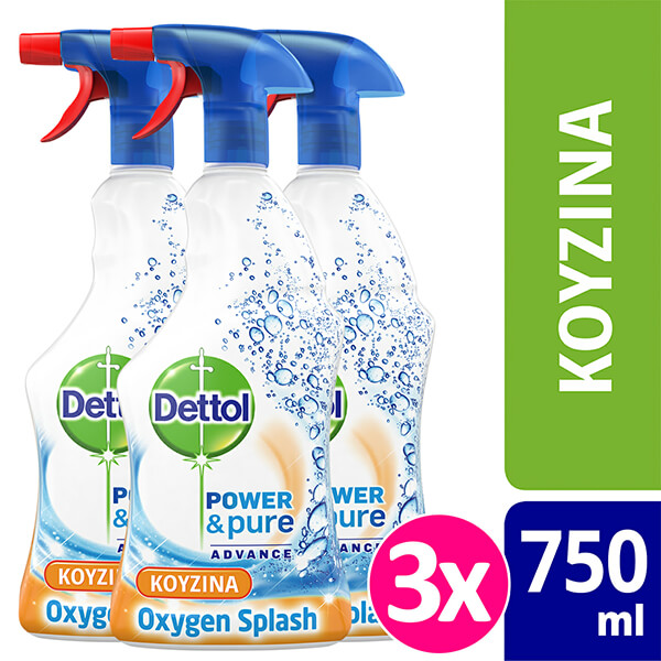 Dettol Πολυκαθαριστικο Spray Κουζινας 500ml + 250 Ml Δωρο - Προιοντα ...