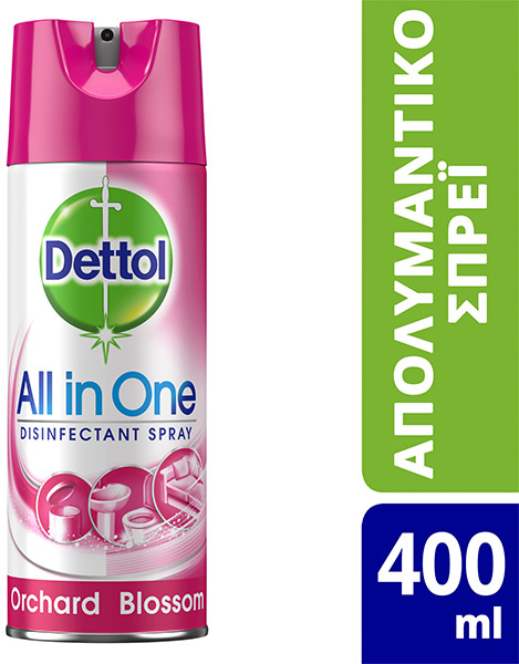 Dettol Απολυμαντικο Σπρευ Orchard Blossom 400 Ml - Αντισηπτικα (ANA ...