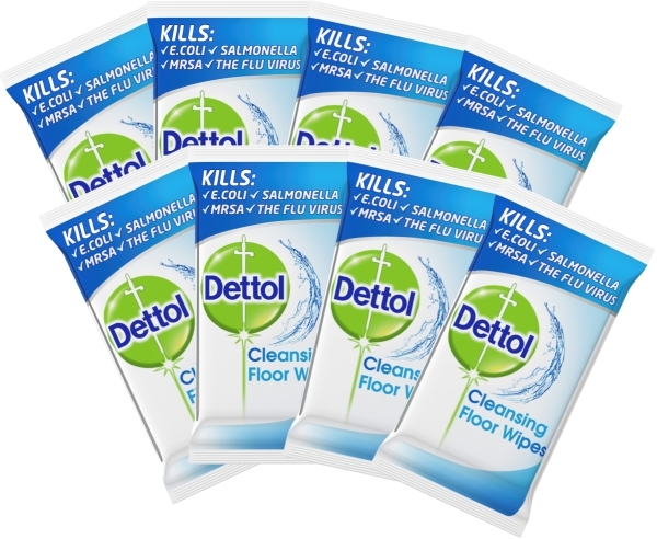 Dettol Αντιβακτηριδιακα Μαντηλακια Καθαρισμου Επιφανειων 40s 8τμχ ...