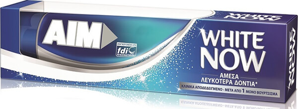 Οδοντοκρεμα Aimwhite Now 75ml - Οδοντοκρεμες (ANA.PRC1271)