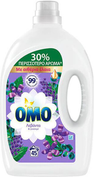 Υγρο Απορρυπαντικο Omo Λεβαντα 45μ (2.25l) - Προιοντα καθαρισμου (ANA ...