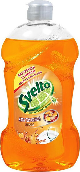 Υγρο Πιατων Svelto Gel Ξυδι 500ml - Προιοντα καθαρισμου (ANA.PRC2617)