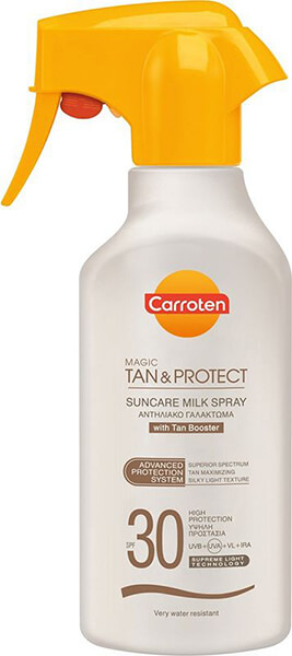 Αντηλιακο Αδιαβροχο Carroten Προσωπου Και Σωματος Σε Σπρει Tan&prοtect ...