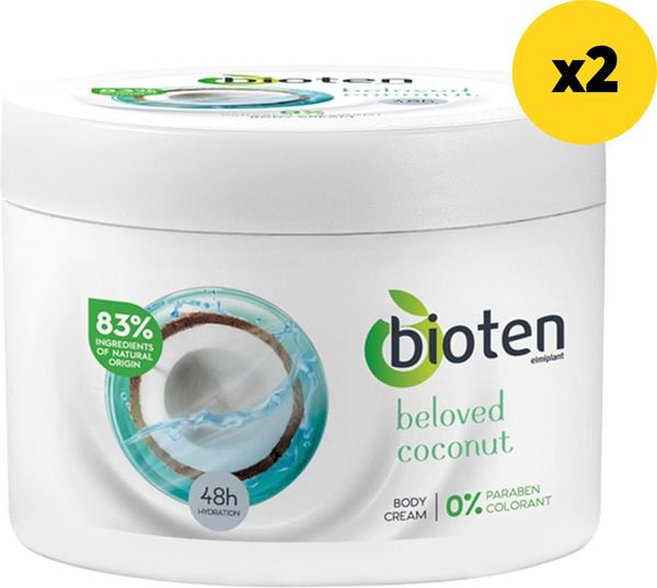 Κρεμα Χεριων Bioten Body Cr Beloved Coconut 500ml (2x250ml) - Κρεμα ...