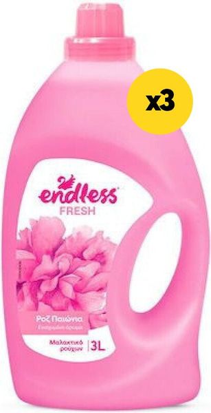 Μαλακτικο Ρουχων Endless Ροζ Παιωνια9lt(3x3lt) - Προιοντα καθαρισμου ...