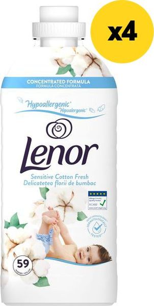 Μαλακτικο Ρουχων Lenor Sensitive 4x59mez - Προιοντα καθαρισμου (ANA ...