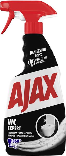 Καθαριστικο Επιφανειων Ajax Wc Expert Αντλια 500ml - Προιοντα ...