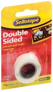 Κολλητικη Ταινια Διπλης Οψης Sellotape Double Sided 15mm X 5m ...
