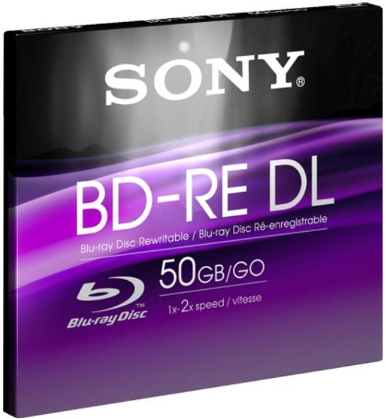 Sony Blu-ray Disc 50gb Bd-re 2x Jewelcase Singlepack 1pcs - Οπτικοι δισκοι (ANA.SON10005)