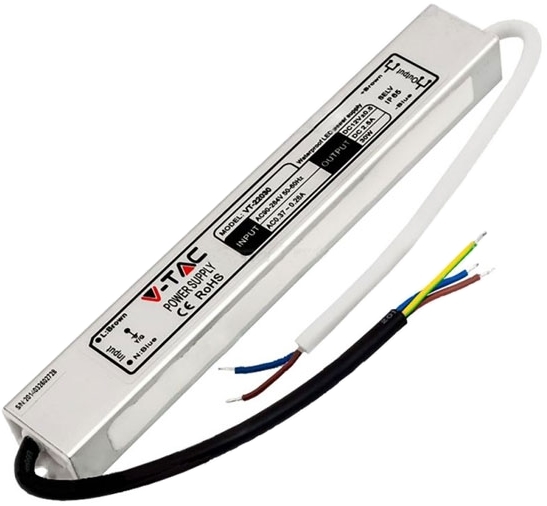 Τροφοδοτικο Λεντοταινιας V-tac Μεταλλκο Ip65 Dc:12v 30w - Λαμπες (ANA ...