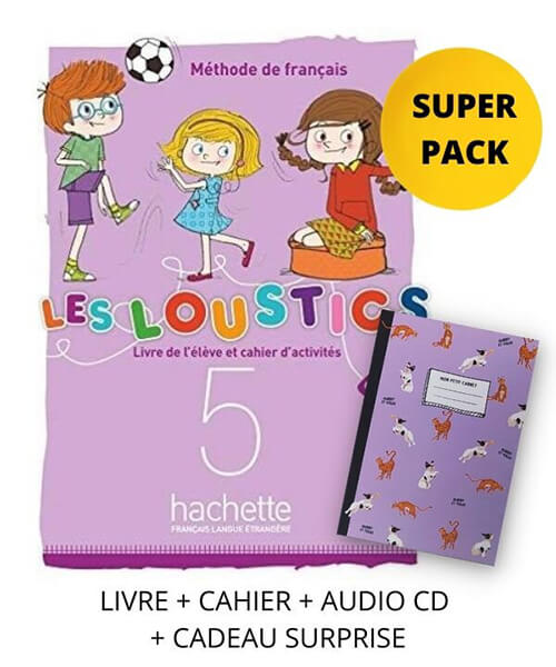 Les Loustics Mini Volume 5 A2.1 Super Pack (livre + Cahier + Cadeau Surprise) - Εκμαθηση ξενων ...