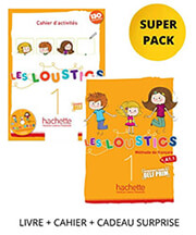 Les Loustics 1 Super Pack (livre + Cahier + Lexique + Cadeau Surprise) - Εκμαθηση ξενων γλωσσων ...