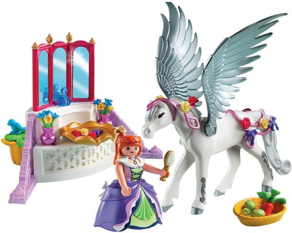 Playmobil 5144 Pegasus With Princess And Vanity-πηγασος Και Πριγκιπισσα ...