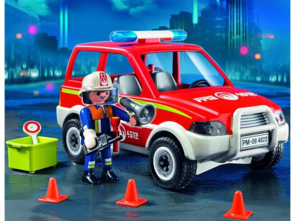Playmobil 4822 Fire Chief S Car-οχημα Πυροσβεστικης - Playmobil (EPI.01267)