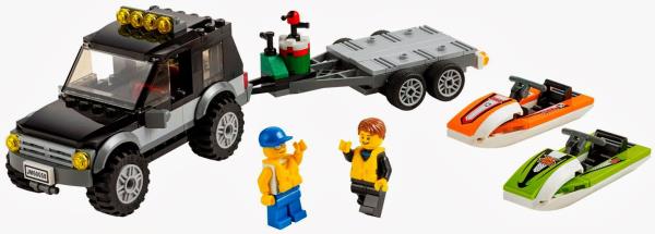 Lego City 60058 Suv With Watercraft - Lego (EPI.01563)