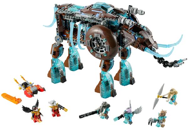 Lego Chima 70145 Maula's Ice Mammoth Stomper - Lego (EPI.02789)