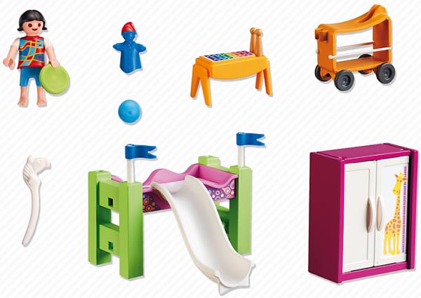 Playmobil 5579 Παιδικο Δωματιο Με Κρεβατι-τσουληθρα - Playmobil (EPI.03610)
