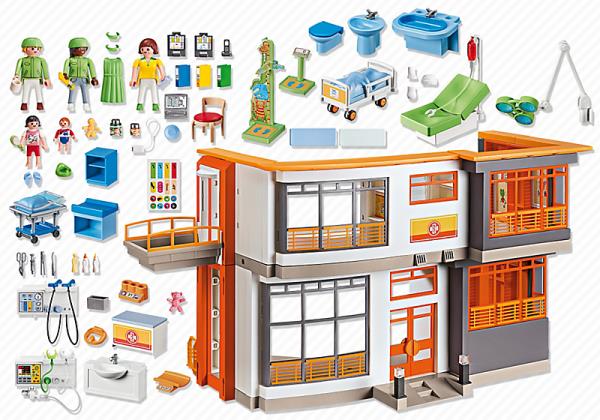 Playmobil 6657 Μεγαλη Παιδιατρικη Κλινικη - Playmobil (EPI.04830)
