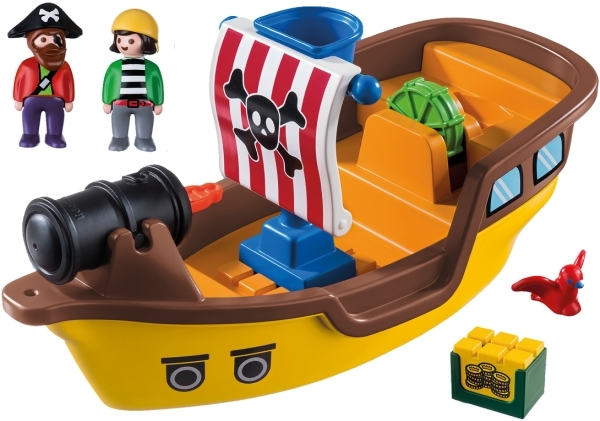 Playmobil 9118 Πειρατικο Καραβι 1.2.3 - Playmobil (EPI.07313)
