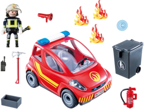 Playmobil 9235 Μικρο Οχημα Πυροσβεστικης Με Πυροσβεστη - Playmobil (EPI ...
