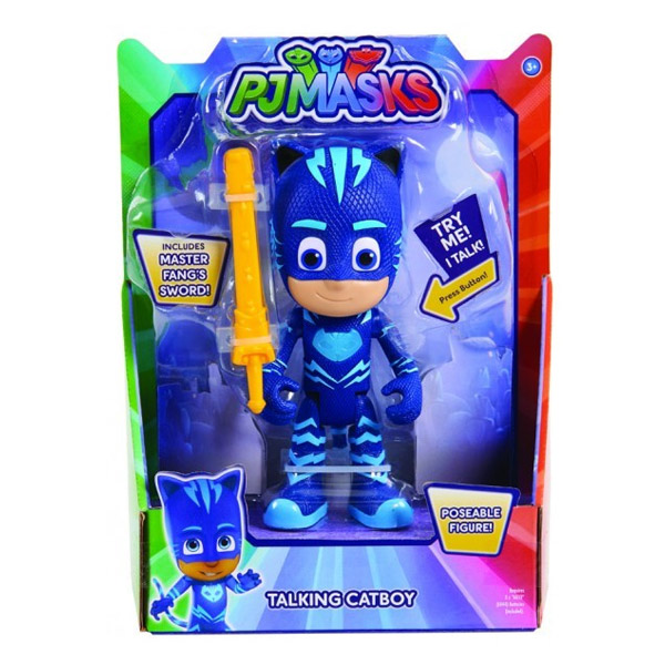 Giochi Preziosi - Pj Masks Talking Catboy (includes Master Fangs Sword ...