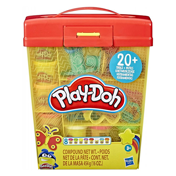 Hasbro play-doh - Large Storage Box With 20 Tools (e9099) - Play doh ...