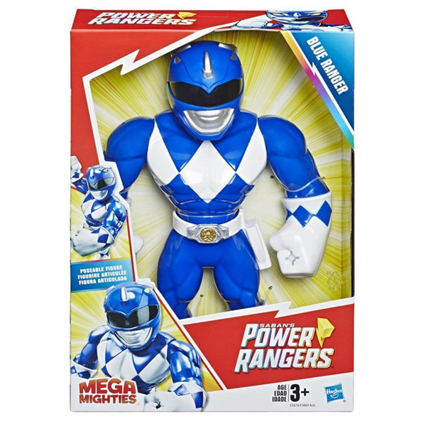 Hasbro sabans Power Rangers Blue Ranger Poseable Figure (e5874eu40 ...