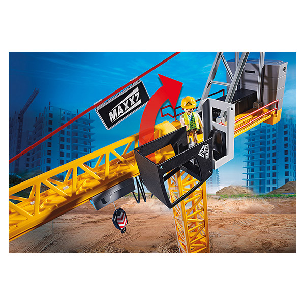 Playmobil 70441 Ανυψωτικος Γερανος Βαρεως Τυπου Με Τηλεχειριστηριο Και ...